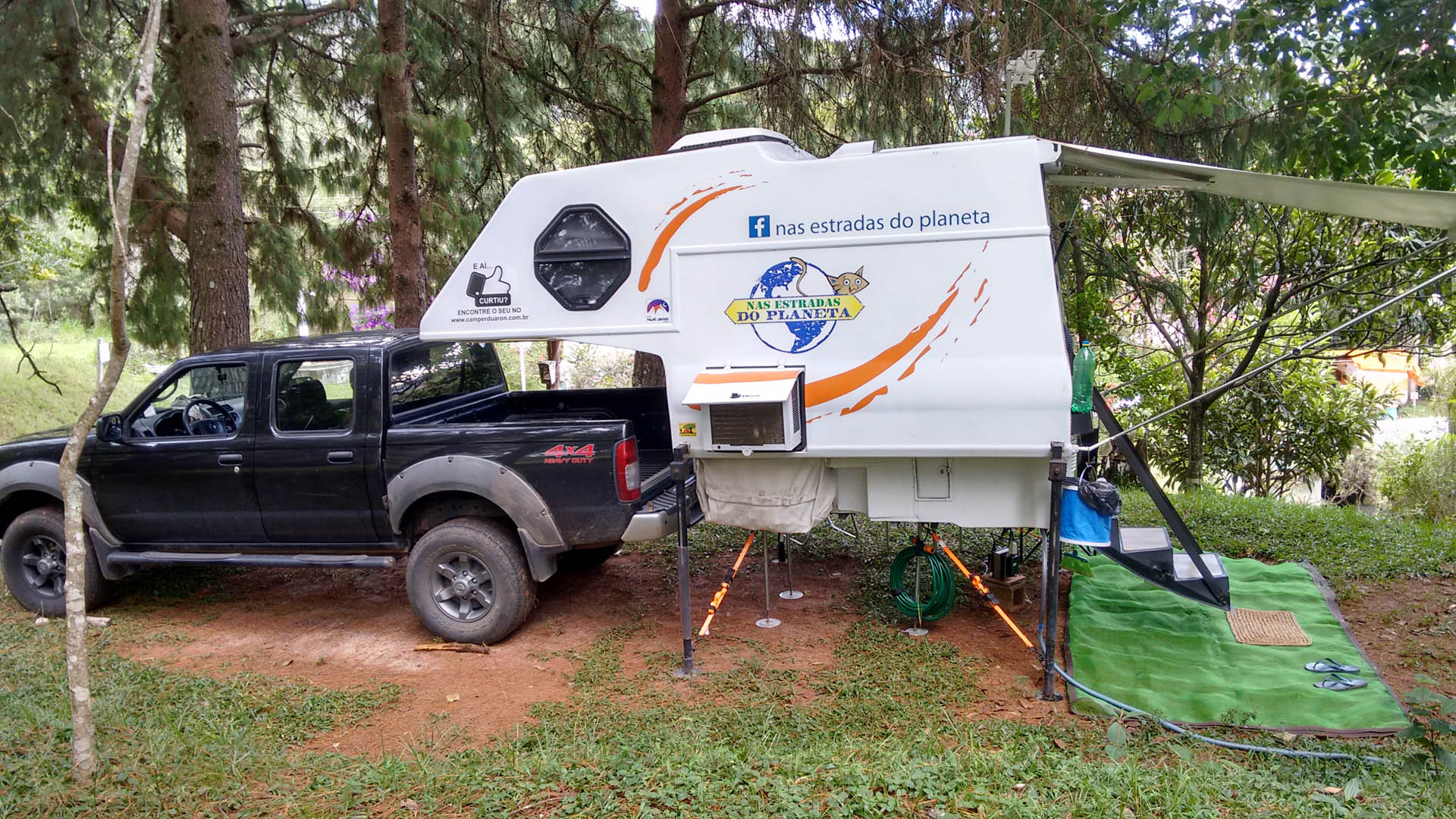 Instalando a Camper Duaron na Pickup - Nas estradas do planeta