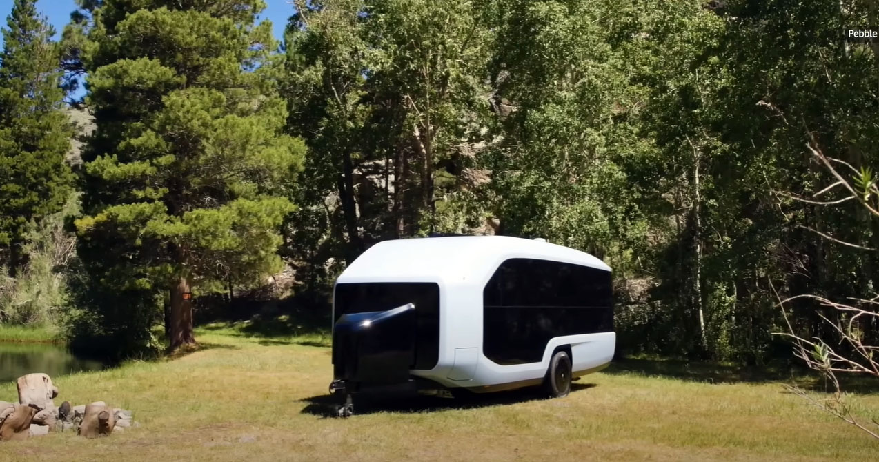 Pebble Flow. O trailer da era EV - Nas estradas do planeta